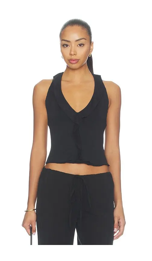 With Jéan Ruby Top - Black