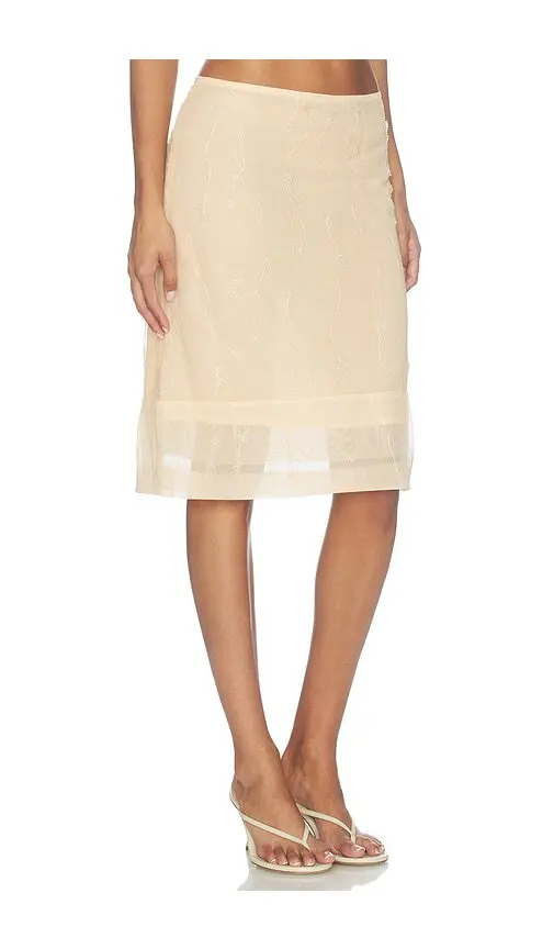 With Jéan Kayla Skirt In Beige