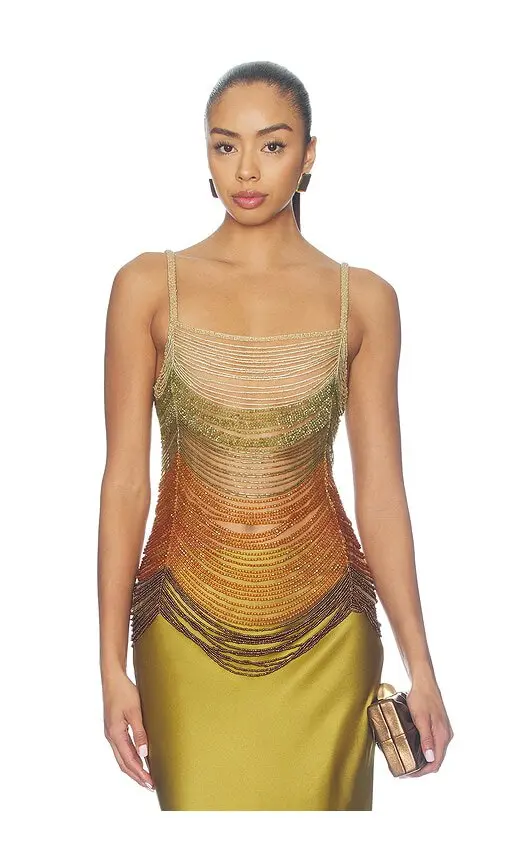 PatBO Solar Embroidery Top