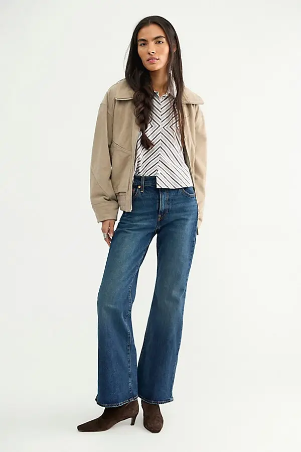 LEVI'S Ribcage Flare Jeans - Gate Keeping