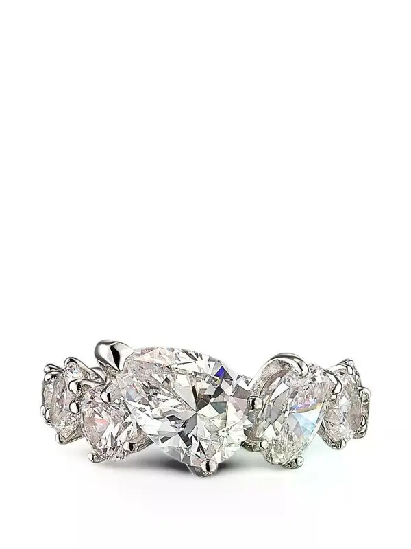 ANABELA CHAN Nova Starburst Ring - Silver