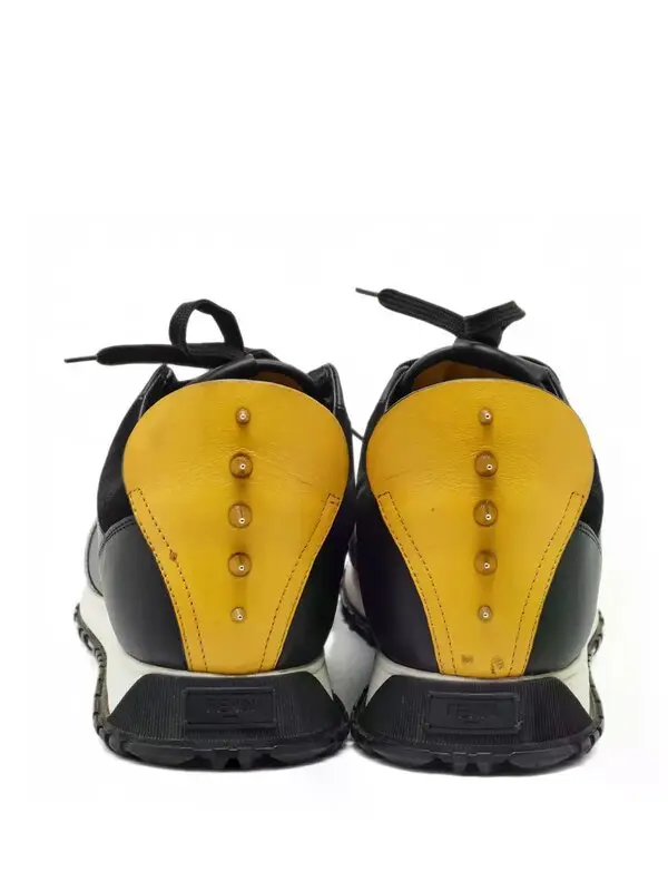 Fendi Monster Eyes Lace-up Sneakers