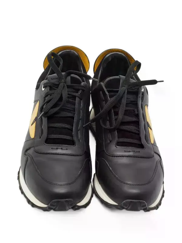 Fendi Monster Eyes Lace-up Sneakers