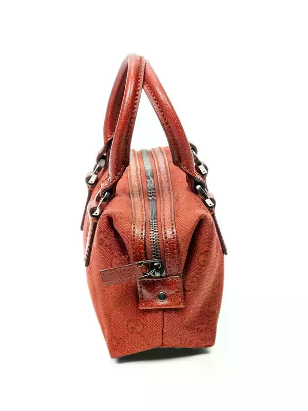 Gucci Mini Boston Gg Monogram Tote Bag