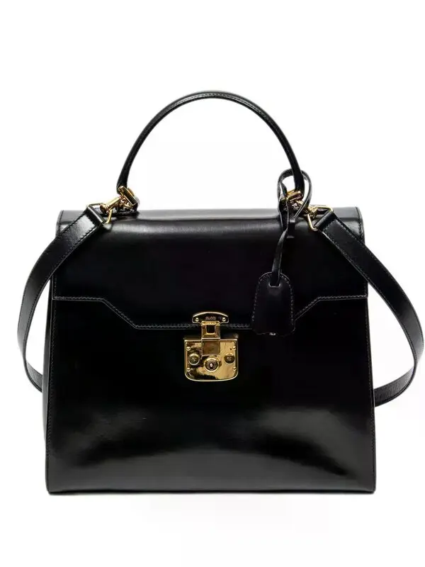 Gucci Lady Lock Tote Bag - Black