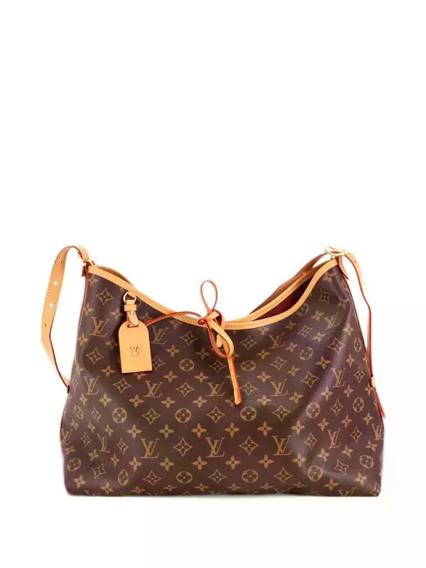 LOUIS VUITTON Carryall Monogram Canvas Mm Hobo Bag