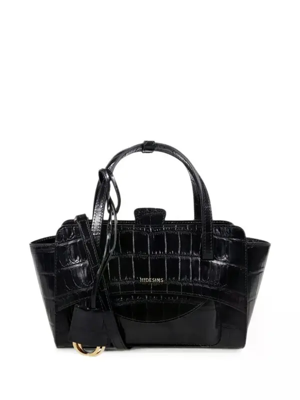 HIDESINS S Flap Croc-effect Tote Bag