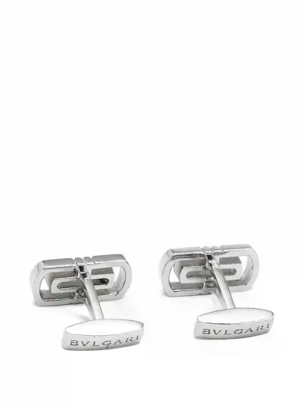 BVLGARI Parentesi Sterling Cufflinks - Silver
