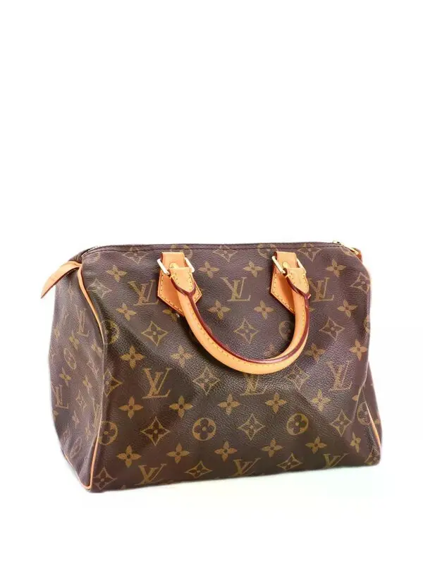 LOUIS VUITTON Speedy Handbag Monogram Canvas 25 Satchel