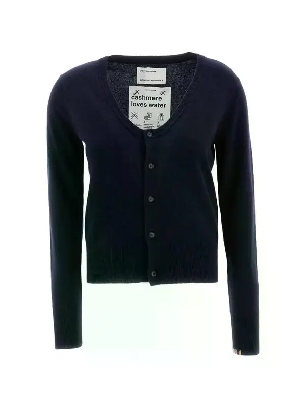 Extreme Cashmere Dorothea Cashmere Cardigan - Blue