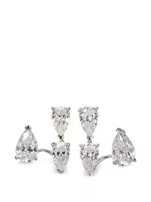 ANABELA CHAN Nova Ear Huggies Earrings - Silver