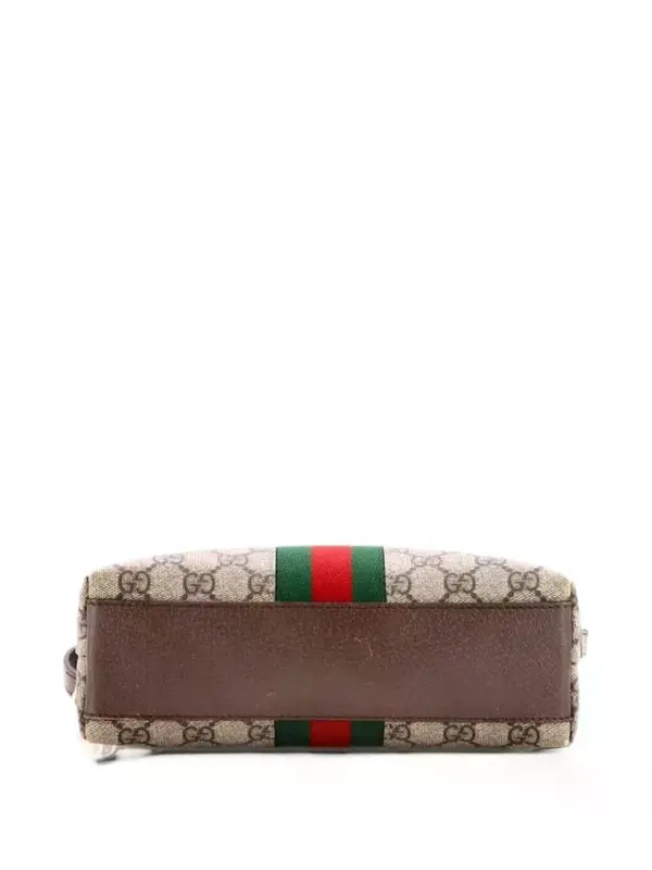 Gucci Ophidia Dome Gg Coated Canvas Small Shoulder Bag