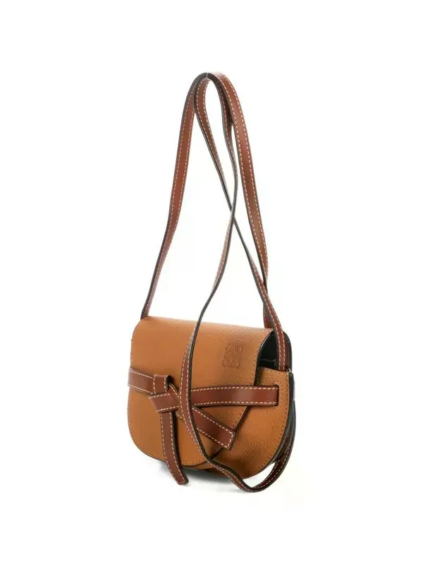 Loewe Mini Gate Leather Shoulder Bag