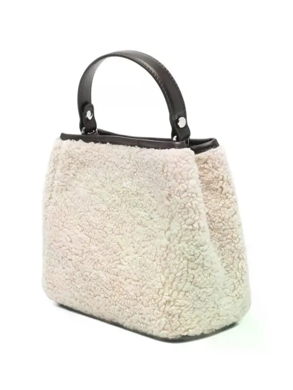 Peserico Shearling-effect Tote Bag