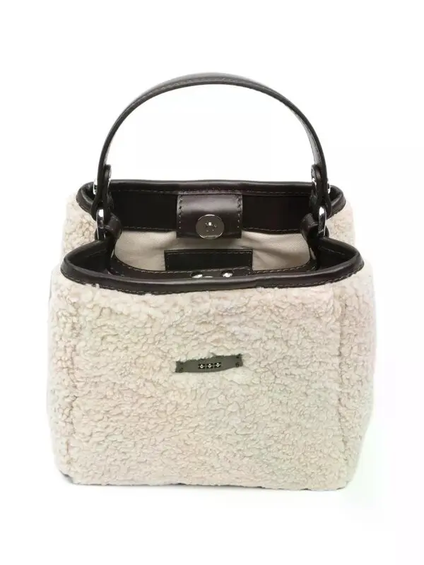 Peserico Shearling-effect Tote Bag