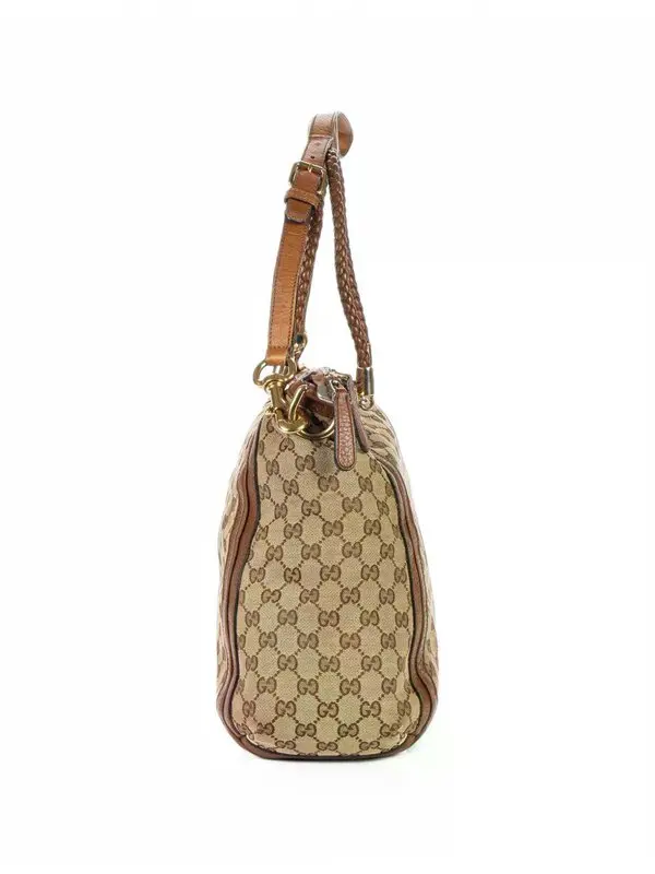 Gucci Bella Gg Canvas Tote Bag