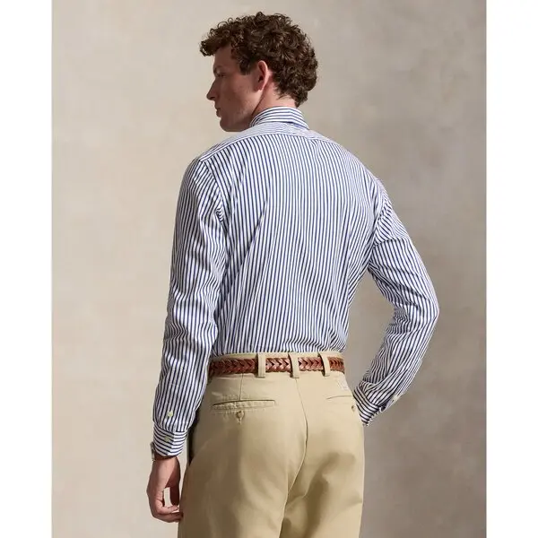 Ralph Lauren Classic Fit Striped Poplin Shirt