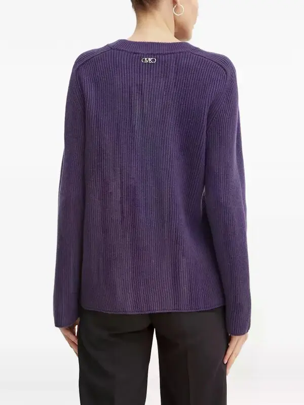 Michael Kors Ribbed Merino Wool Sweater