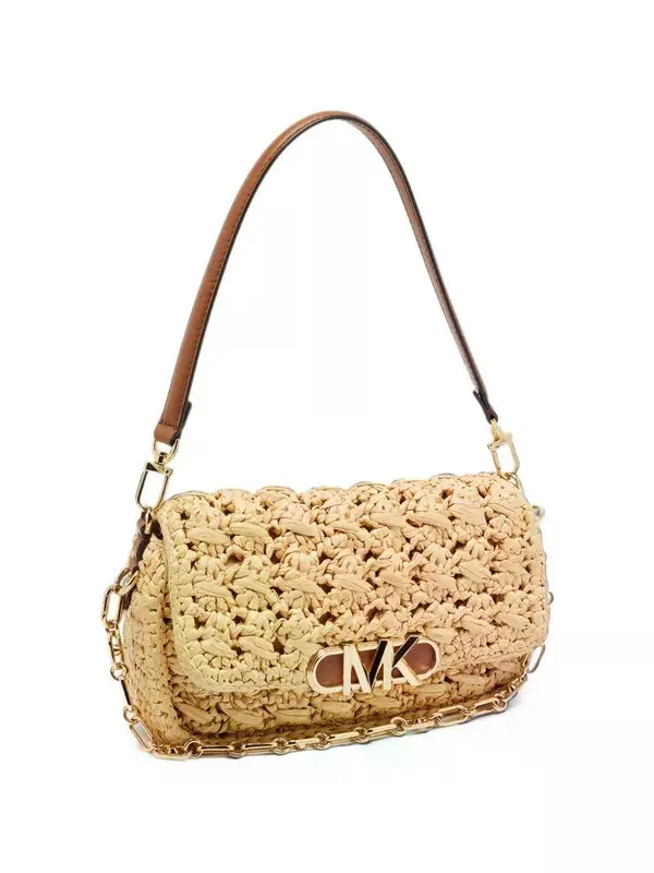 Michael Kors Medium Parker Woven Shoulder Bag