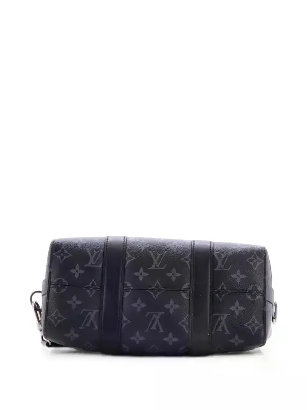 LOUIS VUITTON City Keepall Bag Reverse Monogram Eclipse Canvas Crossbody Bag