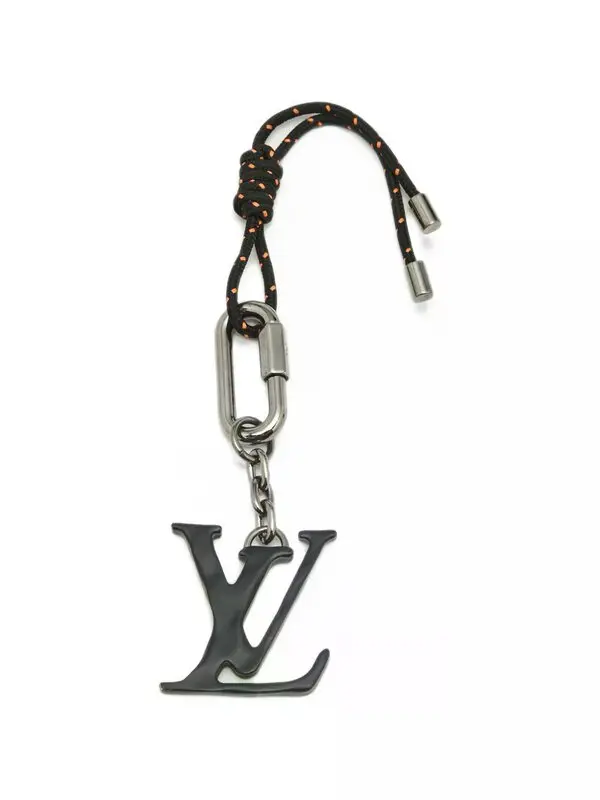 LOUIS VUITTON Rope Bag Charm - Black