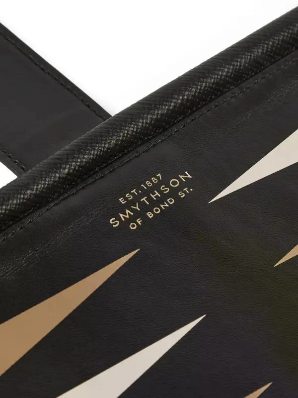 Smythson X Burberry Backgammon Roll In Panama