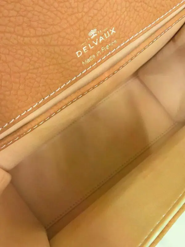 Delvaux 2000-2015 Leather Tempate Pm Satchel