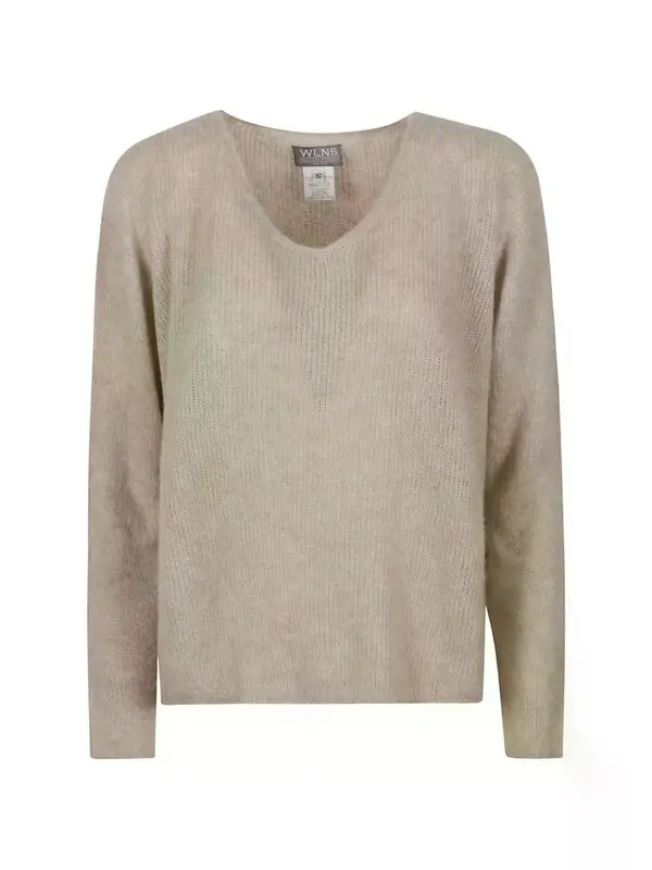WELLNESS CASHMERE V-neck Knitted Sweater