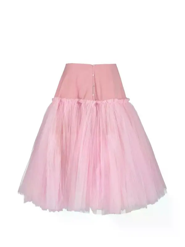 MARCO GABRIELLI ATELIER Flared Tulle Midi Skirt