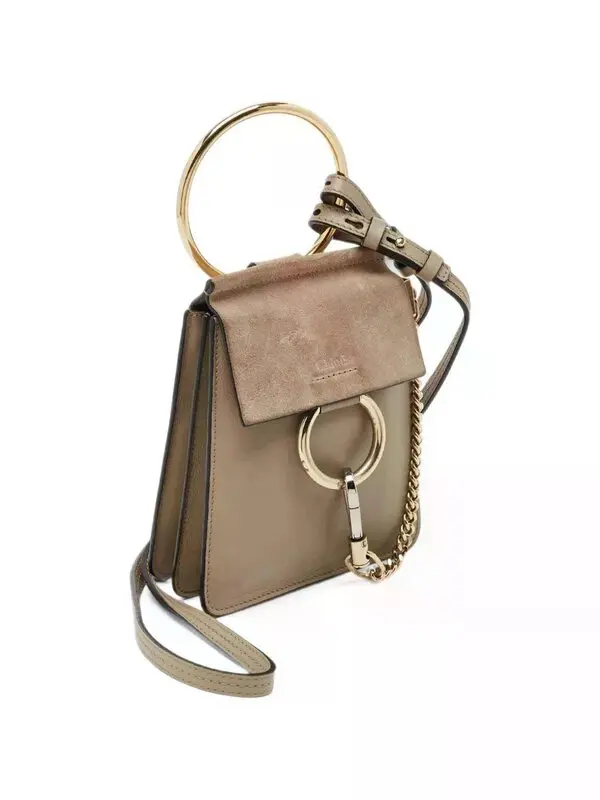 Chloé 2019 Mini Faye Bracelet Leather Cross Body Bag