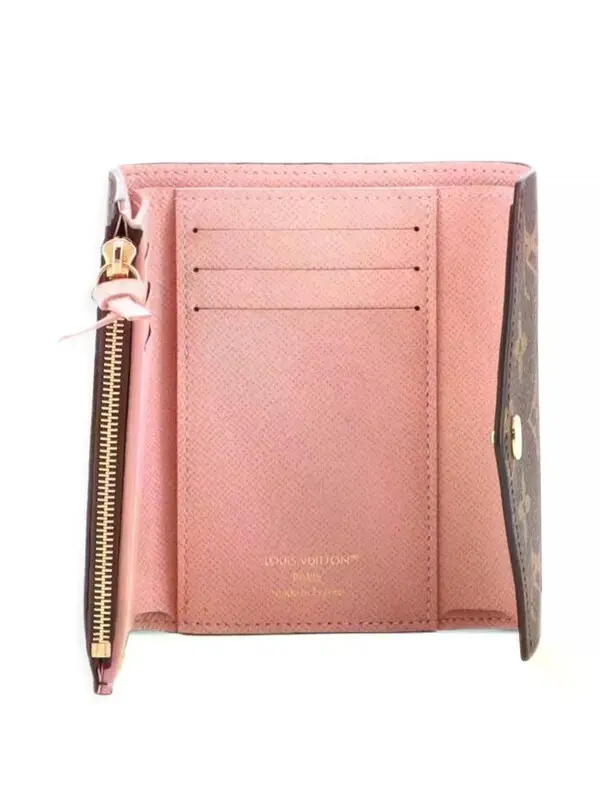 LOUIS VUITTON Victorine Wallet Monogram Canvas Small Wallets