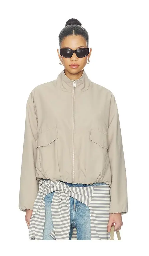 LAMARQUE Elinda Jacket In Beige - Khaki