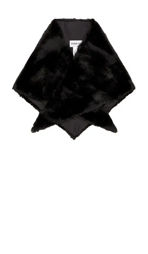 STAND STUDIO Cassi Faux Fur Scarf