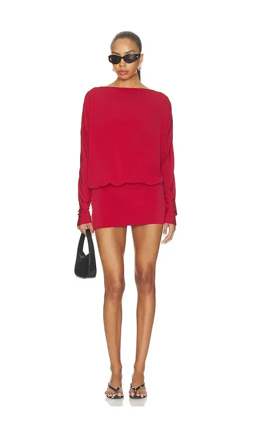 TIGER MIST Blouson Mini Dress