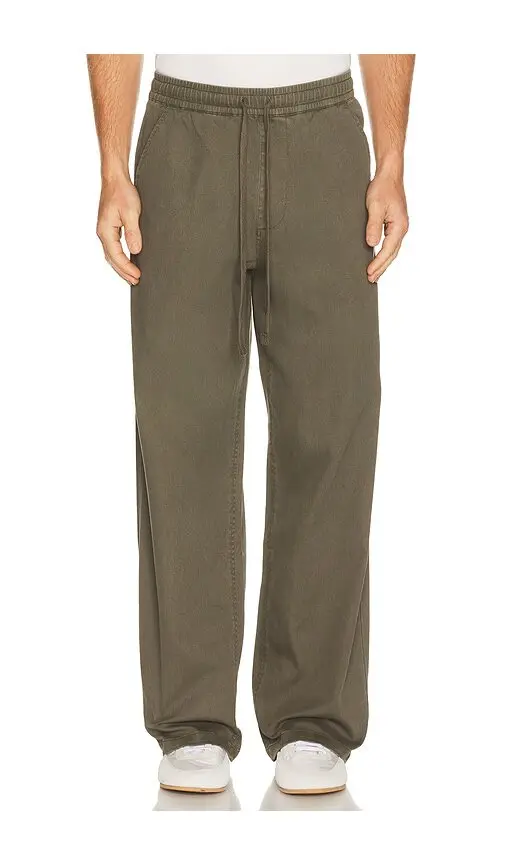 DUVIN DESIGN Elastic Antiworkwear Pant In Green