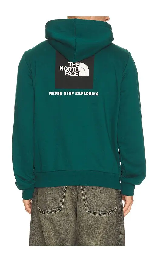 The North Face Evolution Box Nse Regular Hoodie In Green