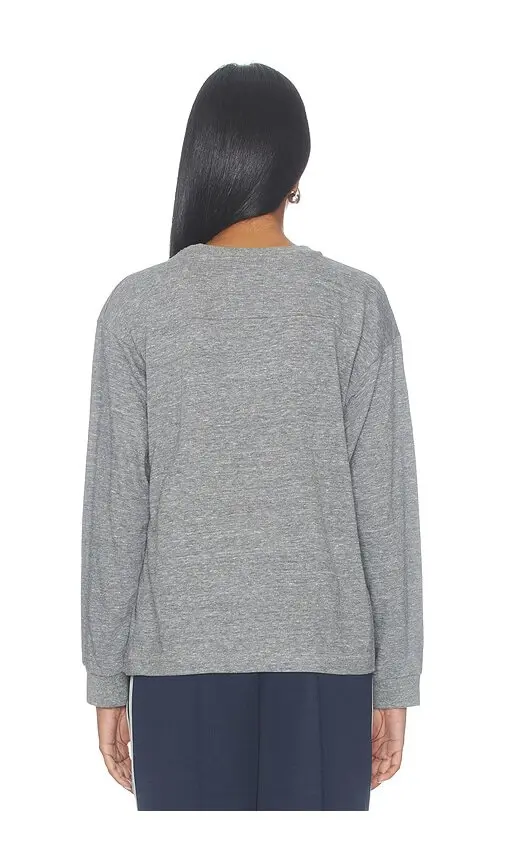 SUNNY SOMEWHERE Nyc Marathon 84 Long Sleeve Tee In Grey