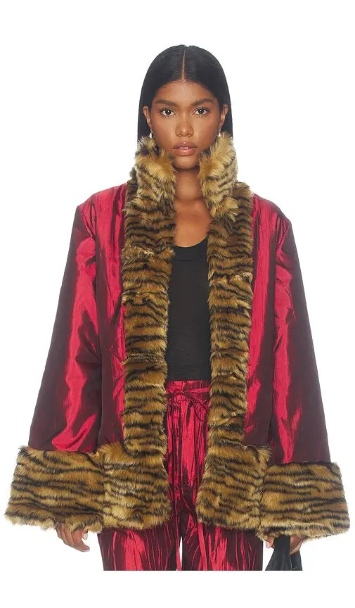 KIM SHUI Akdeniz Satin Jacket