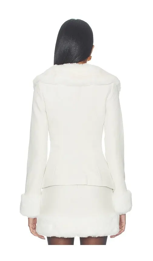 MORE TO COME Diana Faux Fur Jacket