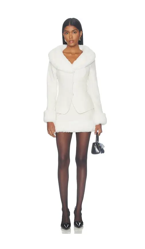 MORE TO COME Diana Faux Fur Jacket