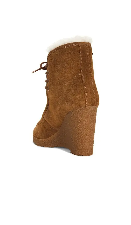 Isabel Marant Étoile Cylia Shearling Wedge Boot
