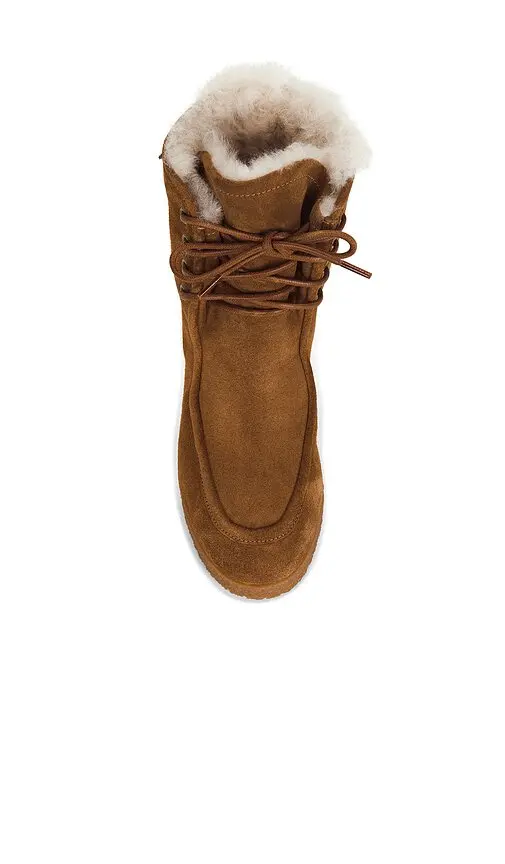 Isabel Marant Étoile Cylia Shearling Wedge Boot