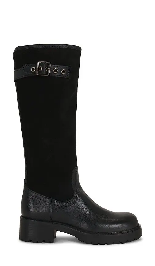 Steve Madden Ramble Boot In Black - Black Multi
