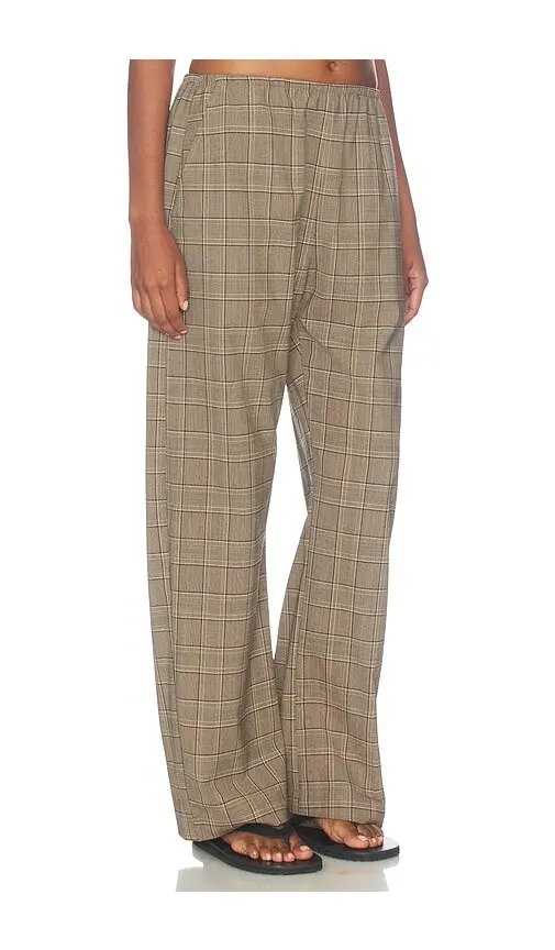 LESET Mia Pocket Pant In Beige