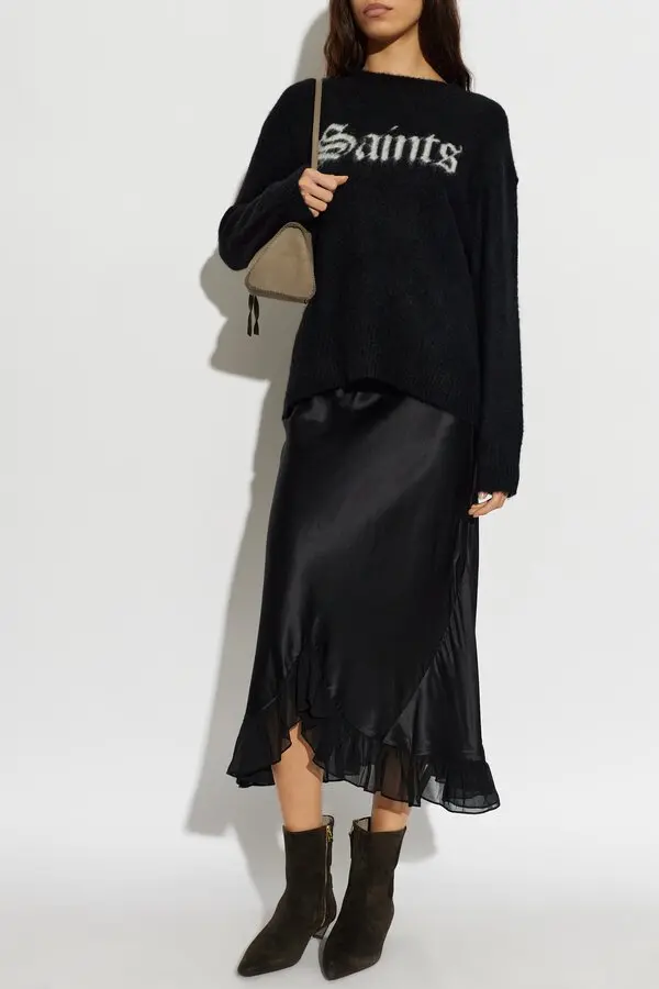 ALLSAINTS Irma’ Midi Skirt - Black