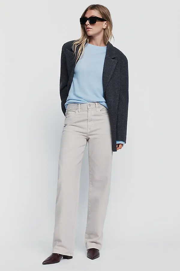 AMO Christie High Rise Tapered Jeans - Imprint