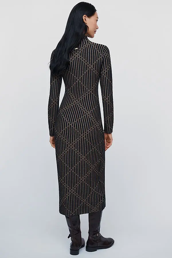 Barbour Ada Cotton Wool Knit Midi Dress