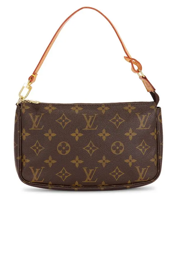 LOUIS VUITTON Monogram Pochette Accessoires Shoulder Bag - Brown