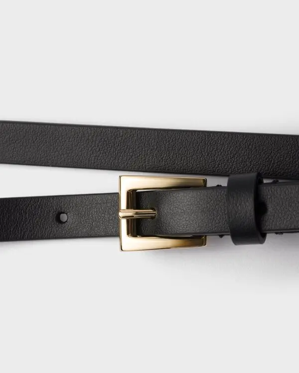 Prada Logo-detailed Buckle Belt