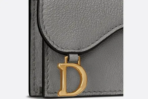 Dior Saddle Flap Card Holder